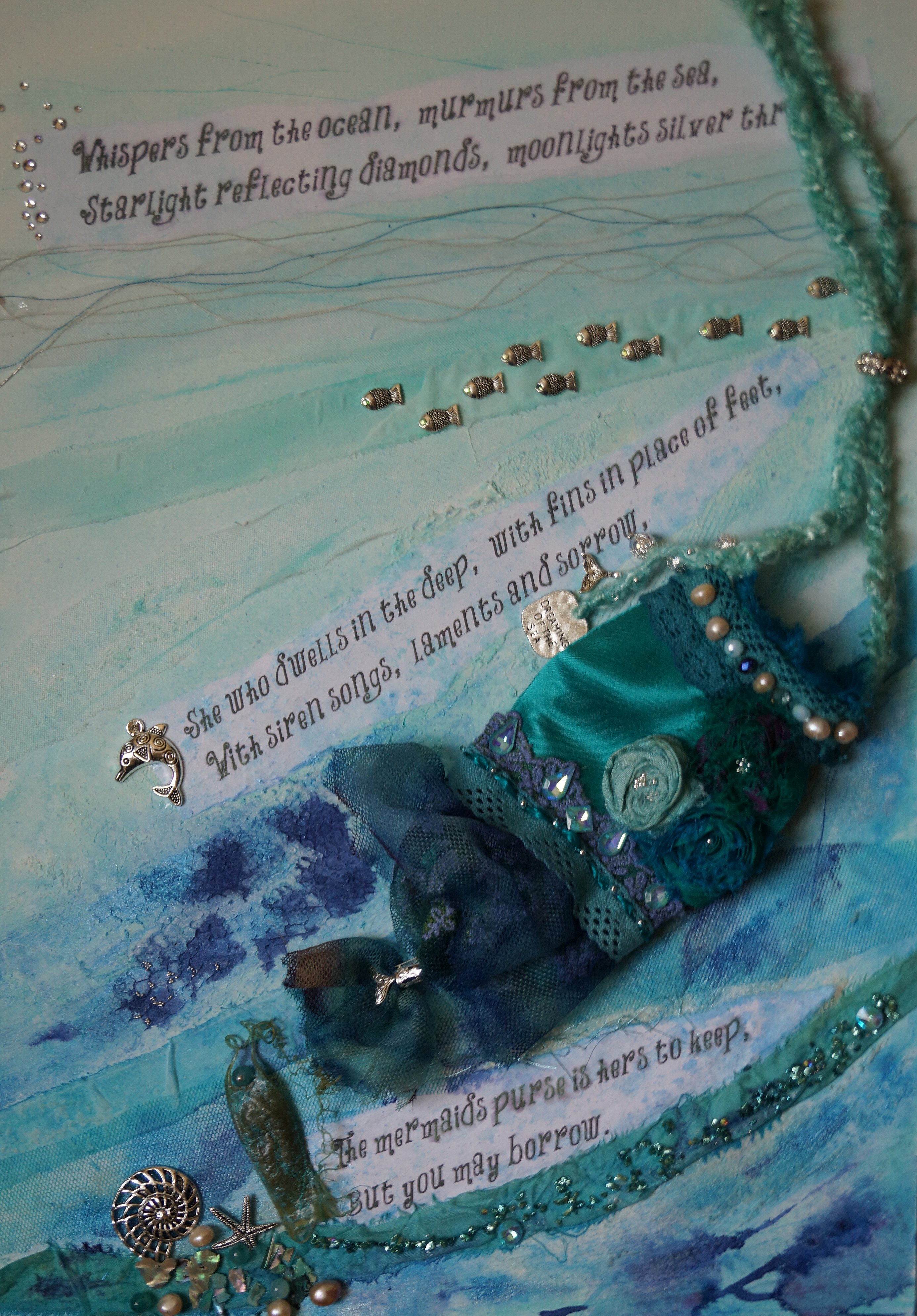 Mermaids Purse – Karima Rebecca Powell Artist