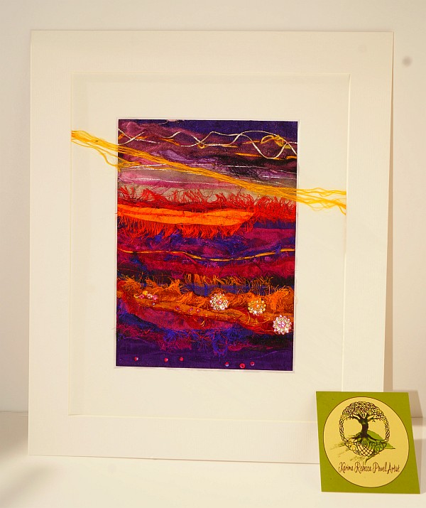 Mixed Media Textile Art – Karima Rebecca Powell Artist