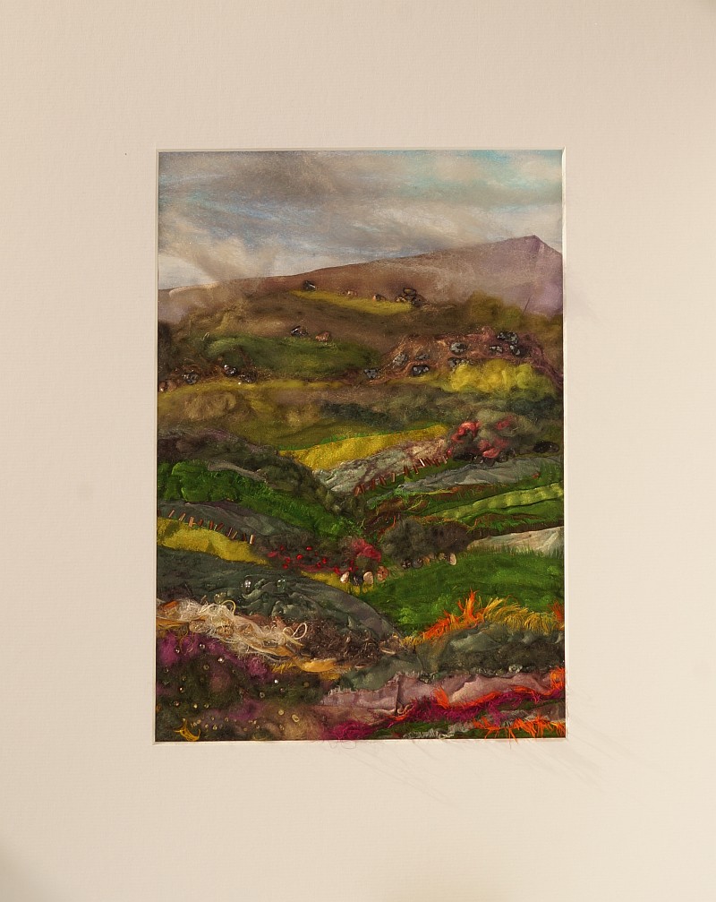 Mixed Media Textile Art – Karima Rebecca Powell Artist