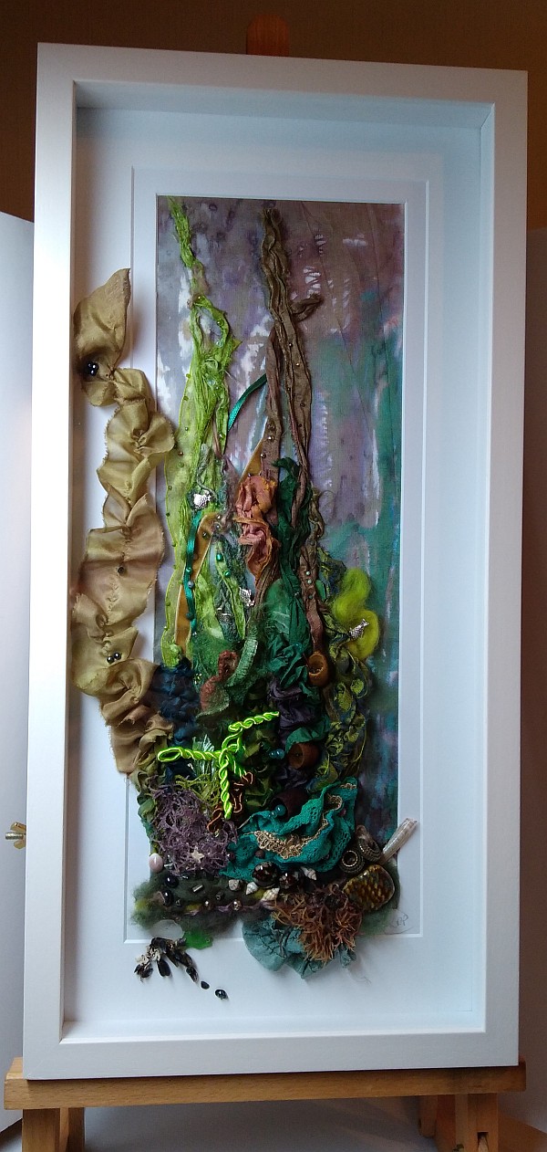 Mixed Media Textile Art – Karima Rebecca Powell Artist